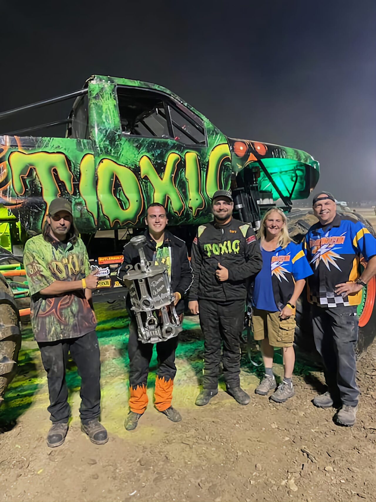 TOXIC Monster Truck ☣︎ The Green & Black Destruction Machine